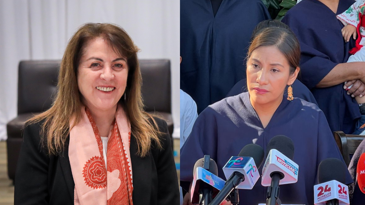 Margarita González Saravia recibe a Araceli Xixitla en Morena, tras su renuncia al FAM