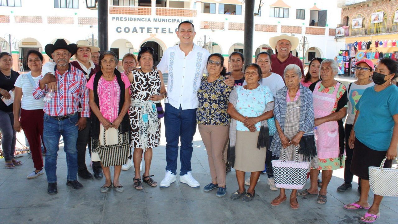 Juan Ángel Flores apoya a los pueblos indígenas de Morelos