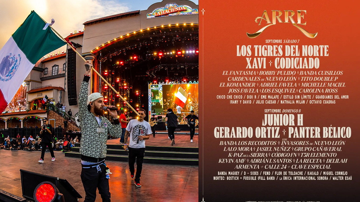 Esta es la cartelera del Festival Arre 2024: Más de 50 artistas en escena