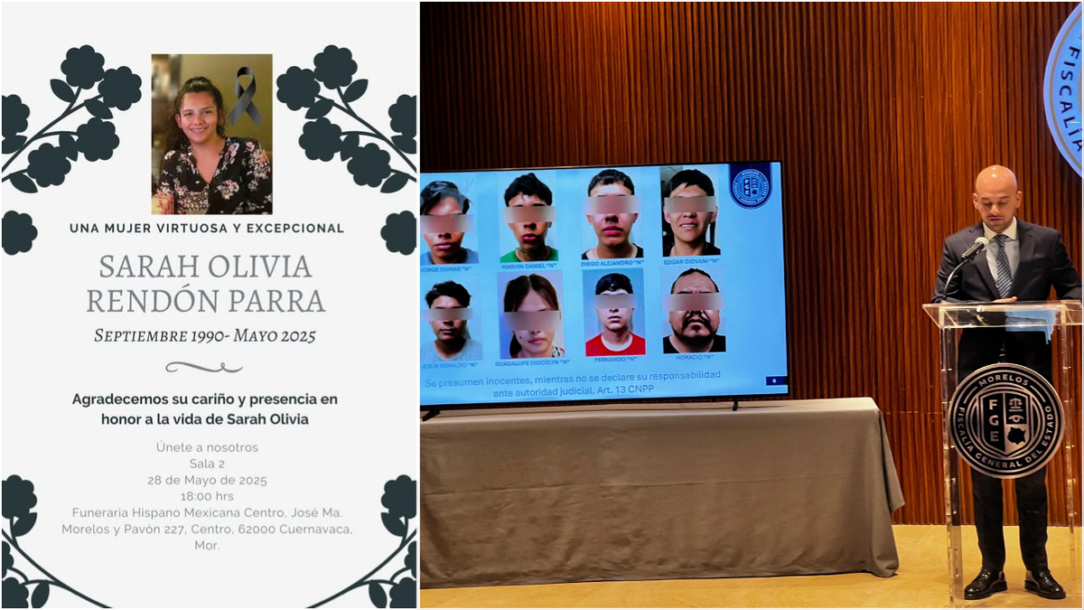 Detienen a fem¡nicida de Sarah Rendón
