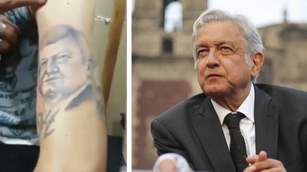 Se tatúa a AMLO y lo presume en redes - 24 Morelos