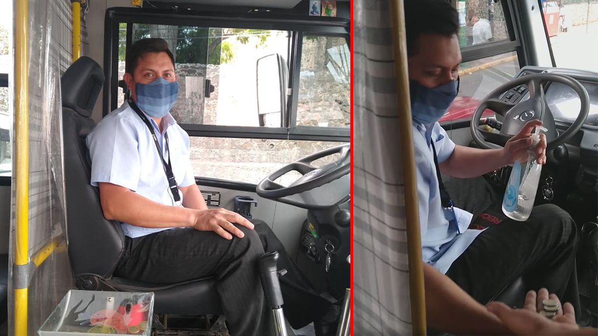 VIDEO: Así es como conductor de ruta protege a sus pasajeros en CDMX ...